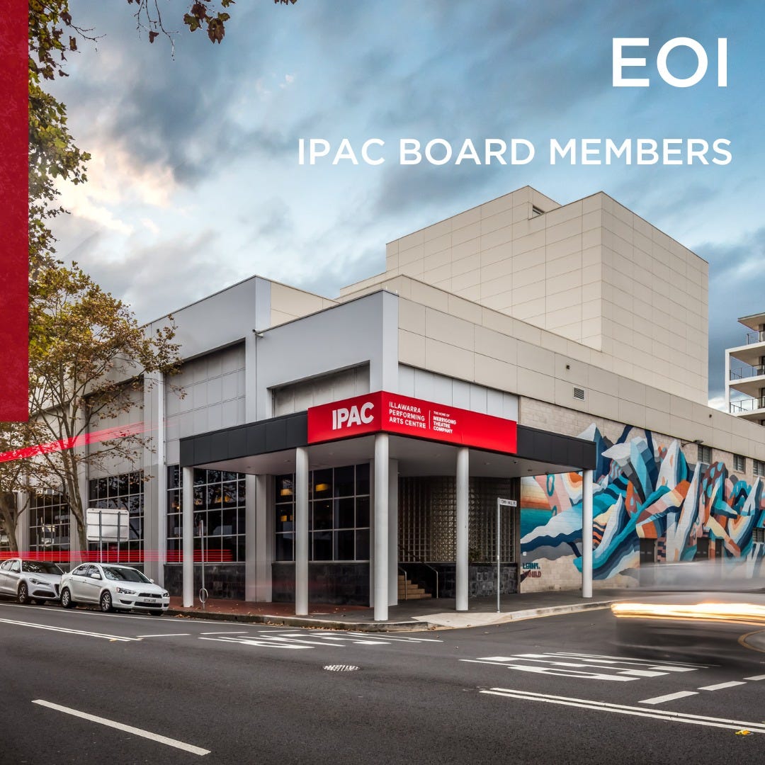 EOI - Join the IPAC Board - MerrigongX Newsletter