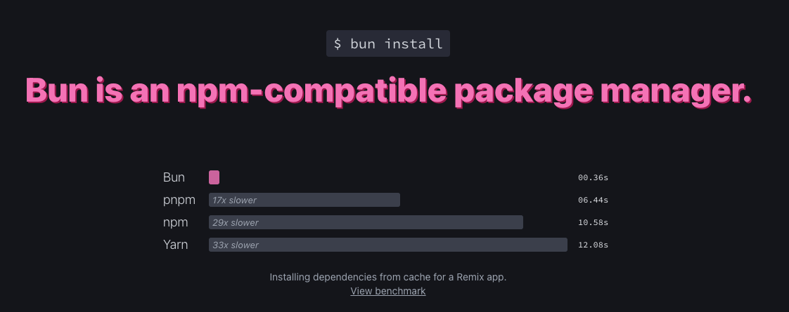 Bun - The One Tool for All Your JavaScript/Typescript Project's Needs?