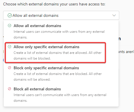Teams Security Baselines: External User Access