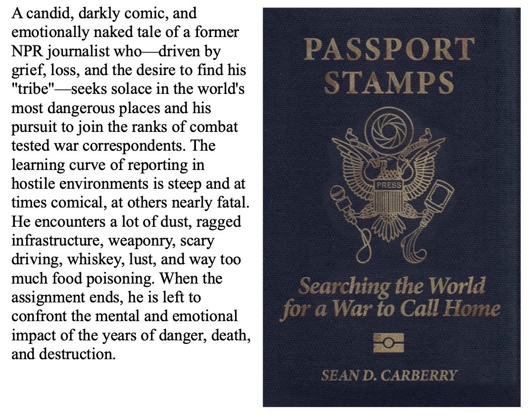 The Book - by Sean D. Carberry - Passport Stamps