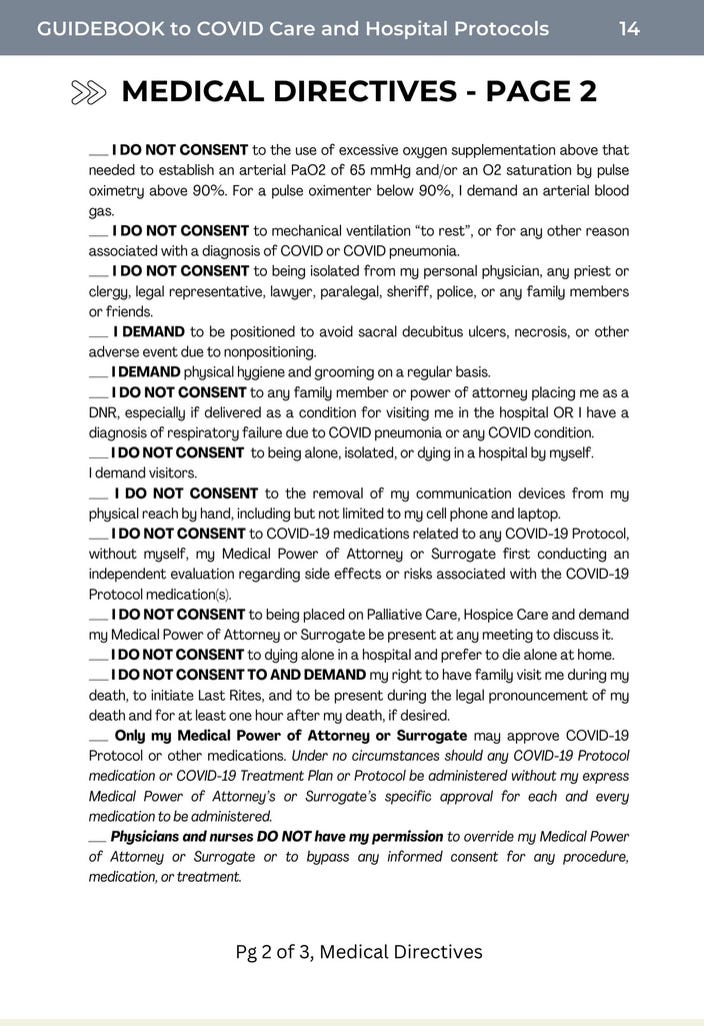 Guidebook to COVID Care and Hospital Protocols: Updated for January, 2024