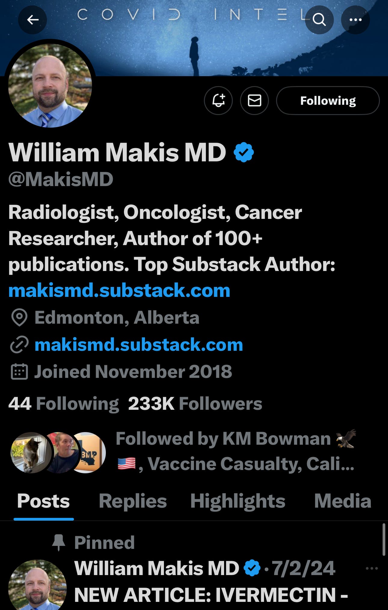 Top 10 Cancers Responsive to Ivermectin: Dr. William Makis Reviews a New Study Reviewing ...