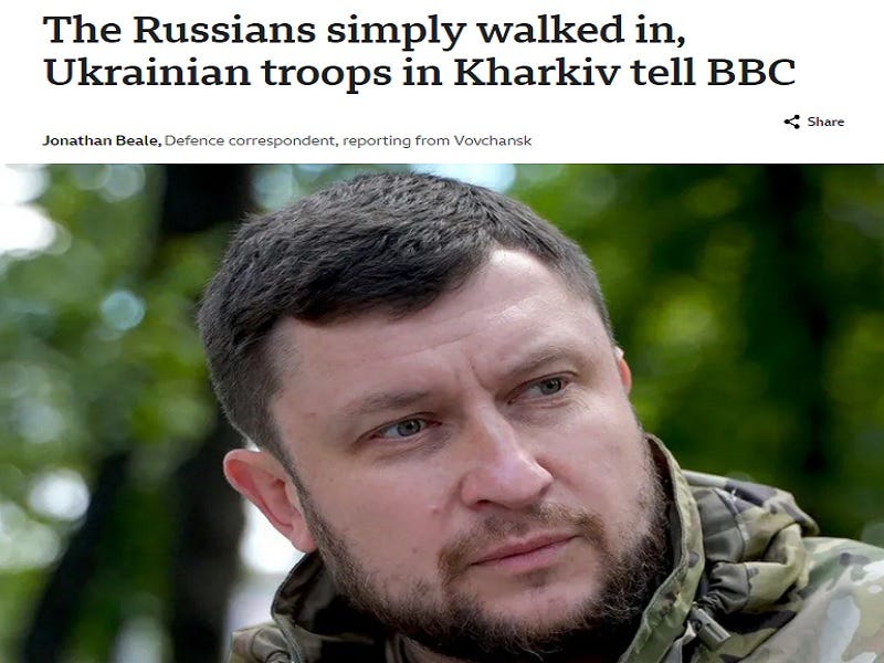A Ukrainian Special Reconnaissance Commander Confirmed That Kharkov’s ...