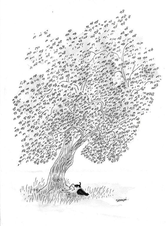 Sempé's cats and dogs - by Bailey Richardson - Art Dogs