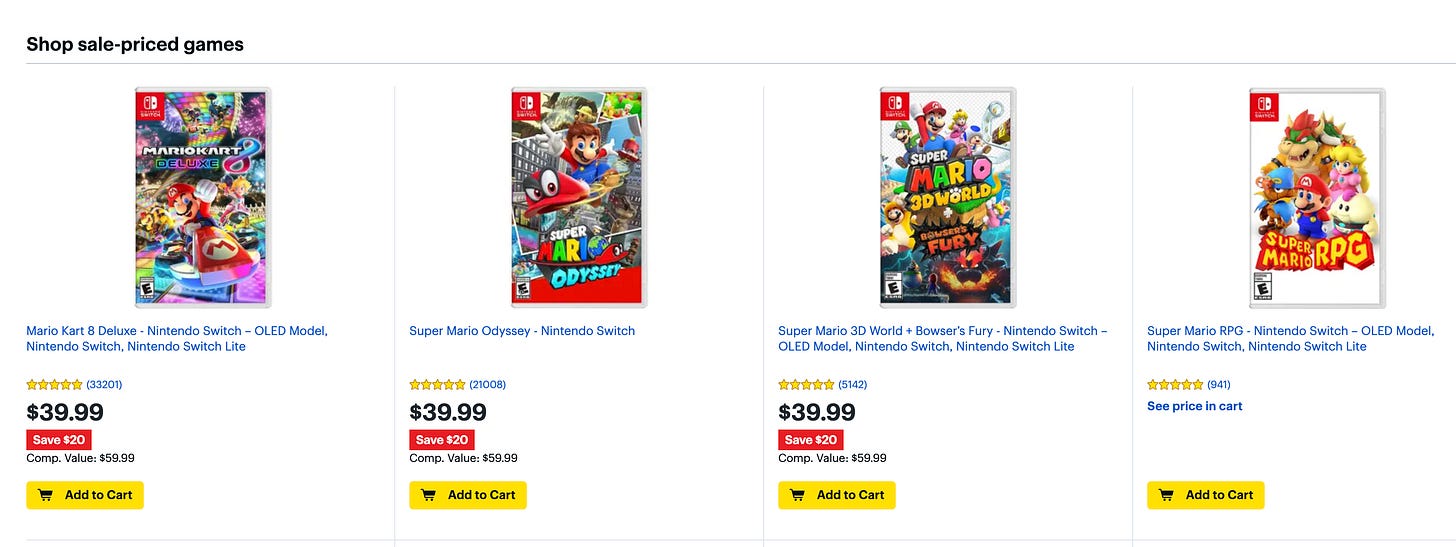 Best Mario Day Deals Celebrate Mar10 Day With These Nintendo Switch 1188