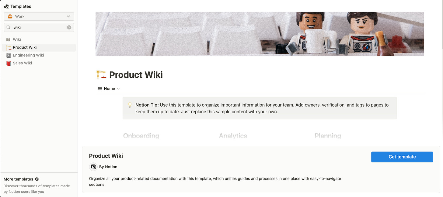 Step-by-step guide: Creating a Notion wiki - by Will Kelly