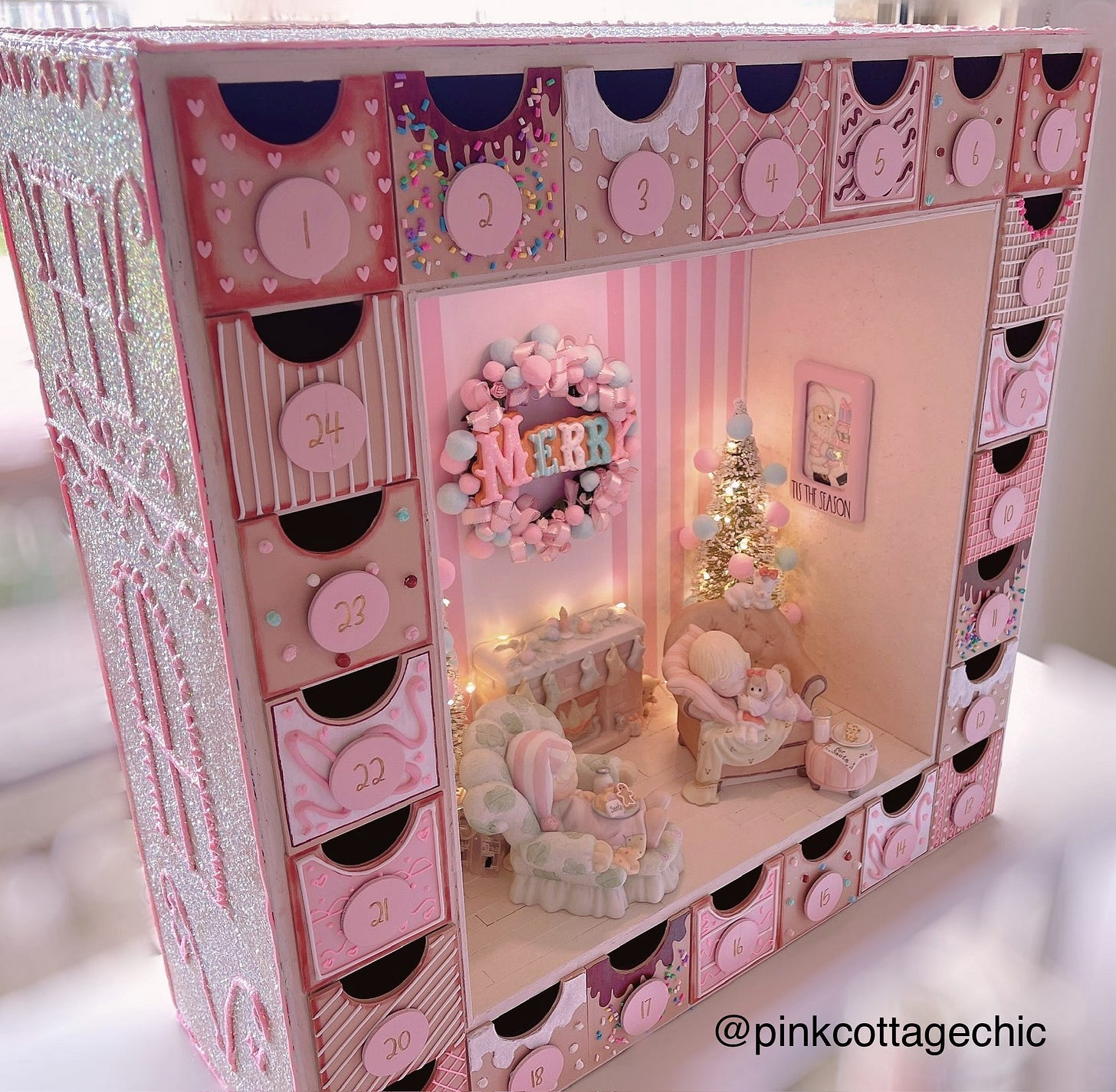 The Making of my Gingerbread Advent Calendar - by Kriz