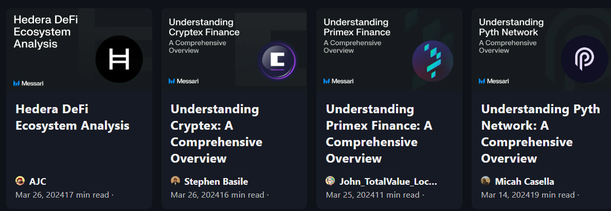 Messari 是什麼？投資加密貨幣必看的 Messari 研究報告 - 每日幣研
