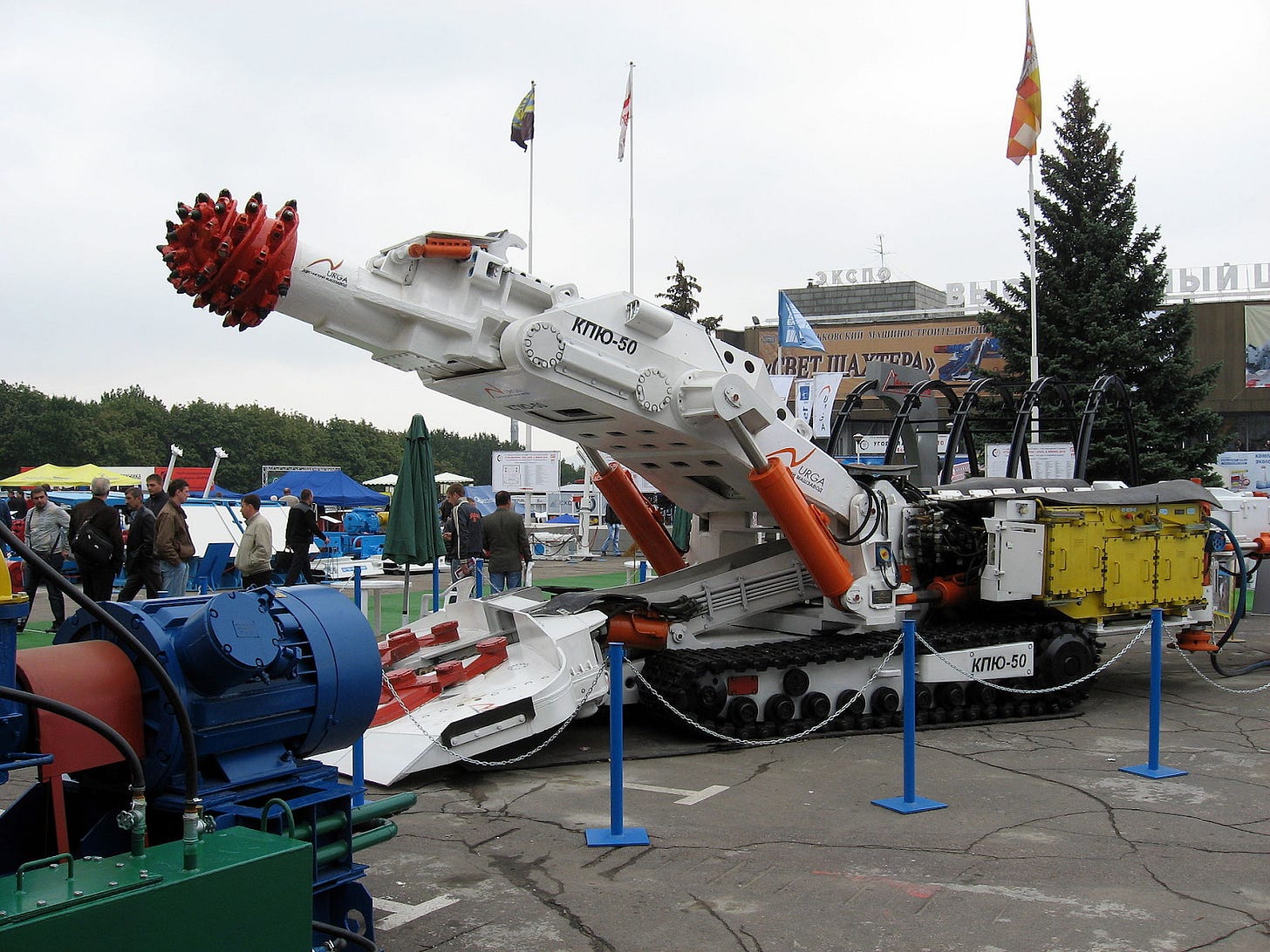 The Evolution of Tunnel Boring Machines - by Brian Potter