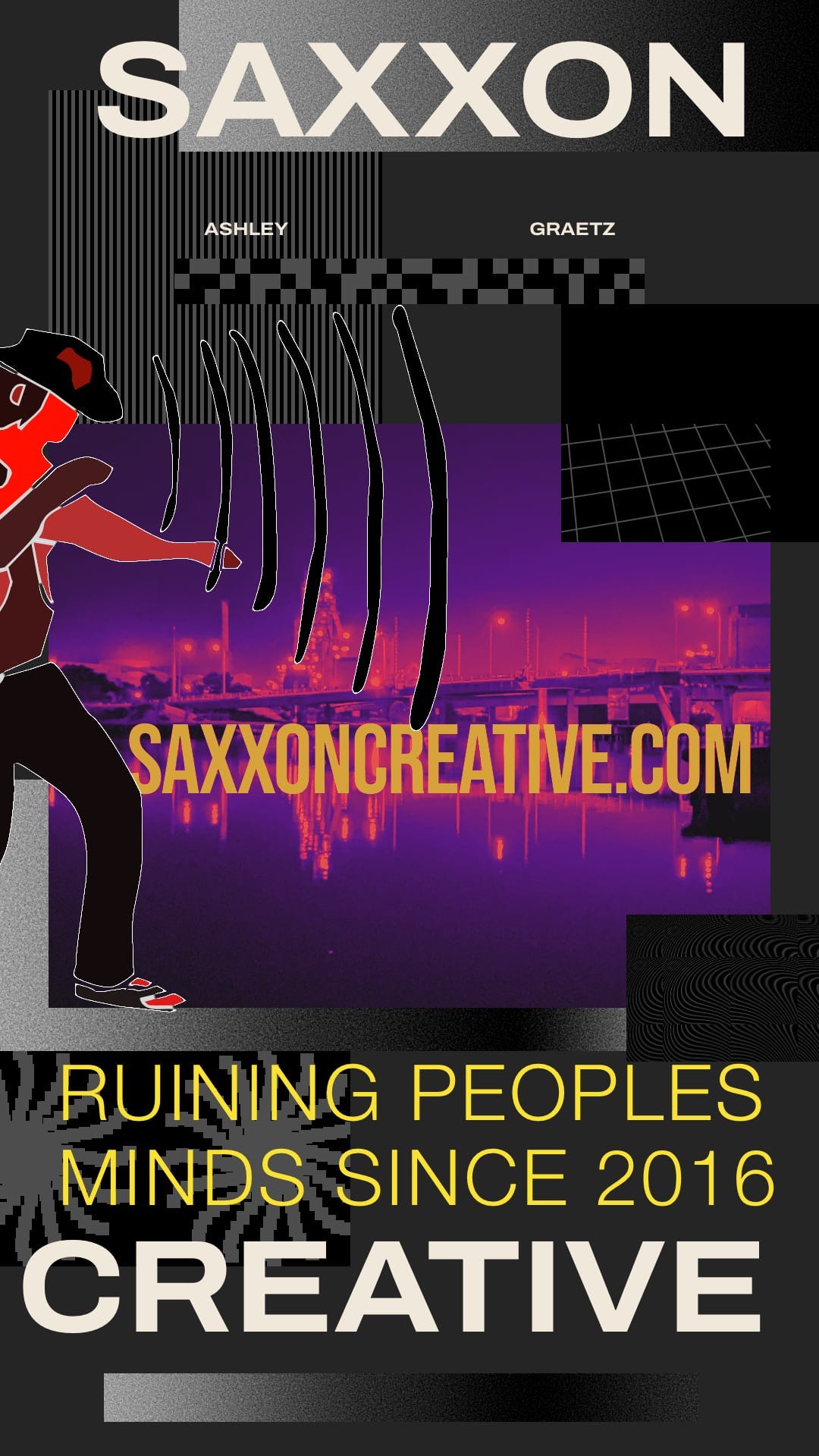 Saxxon Creative anniversary. - by Saxxon Creative