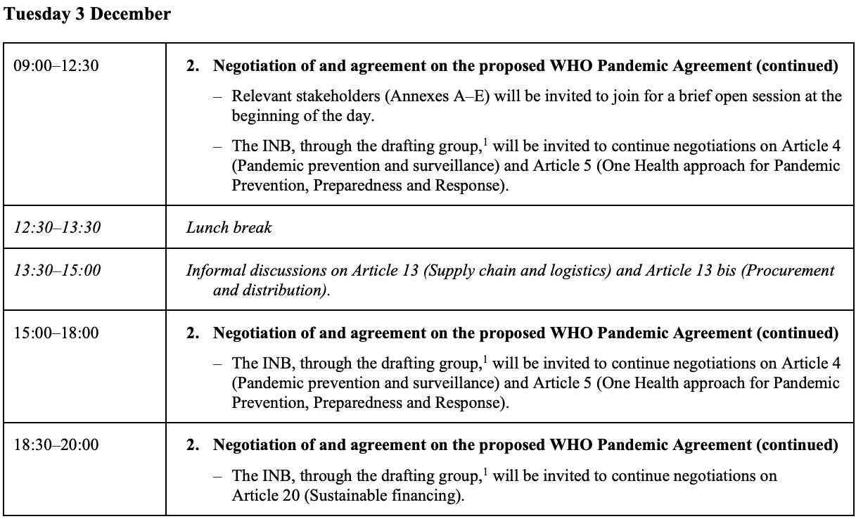 The Pandemic Agreement Negotiations Continue | UK Reloaded
