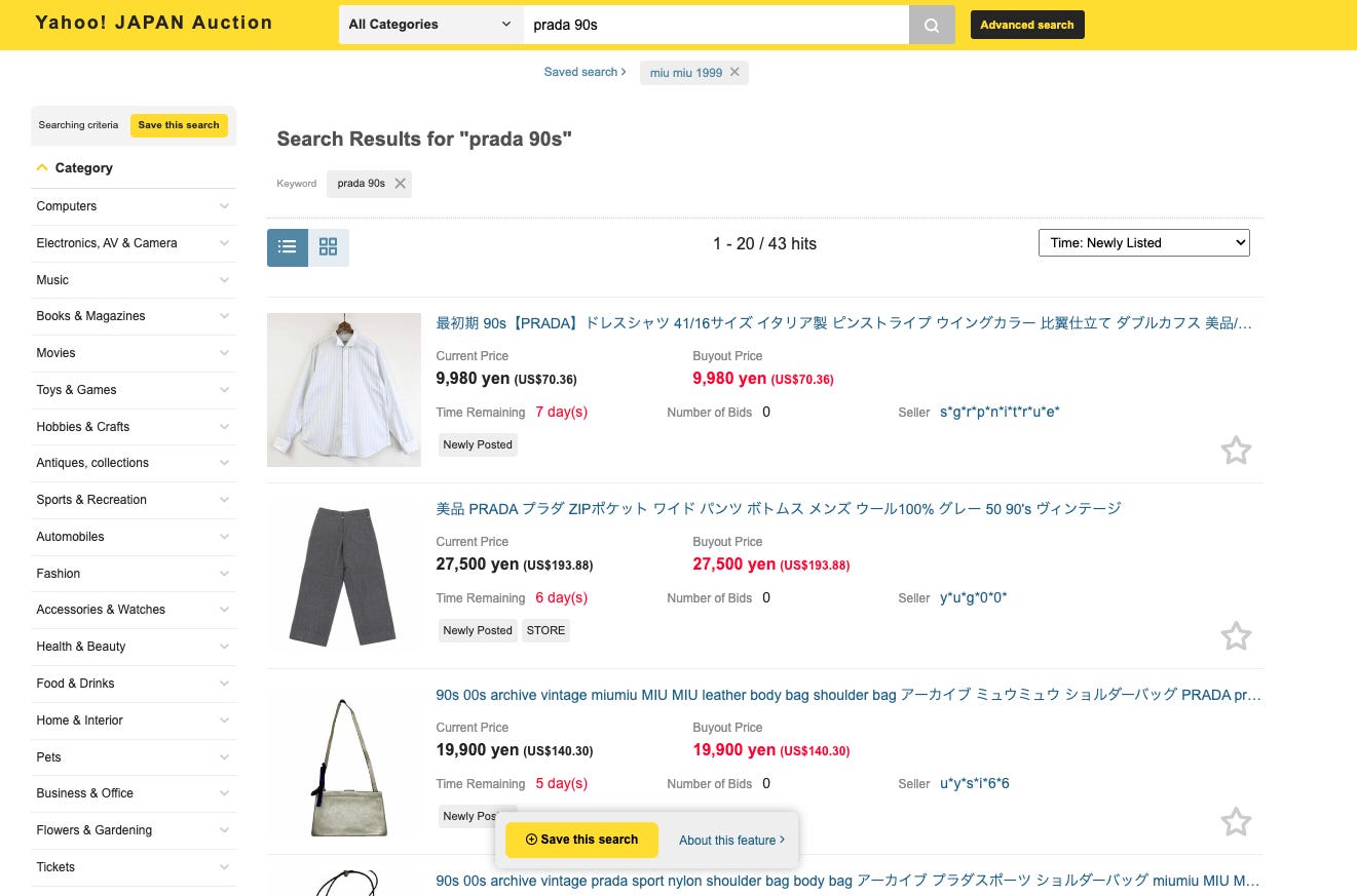 how to shop on japanese ebay - by Viv Chen - The Molehill