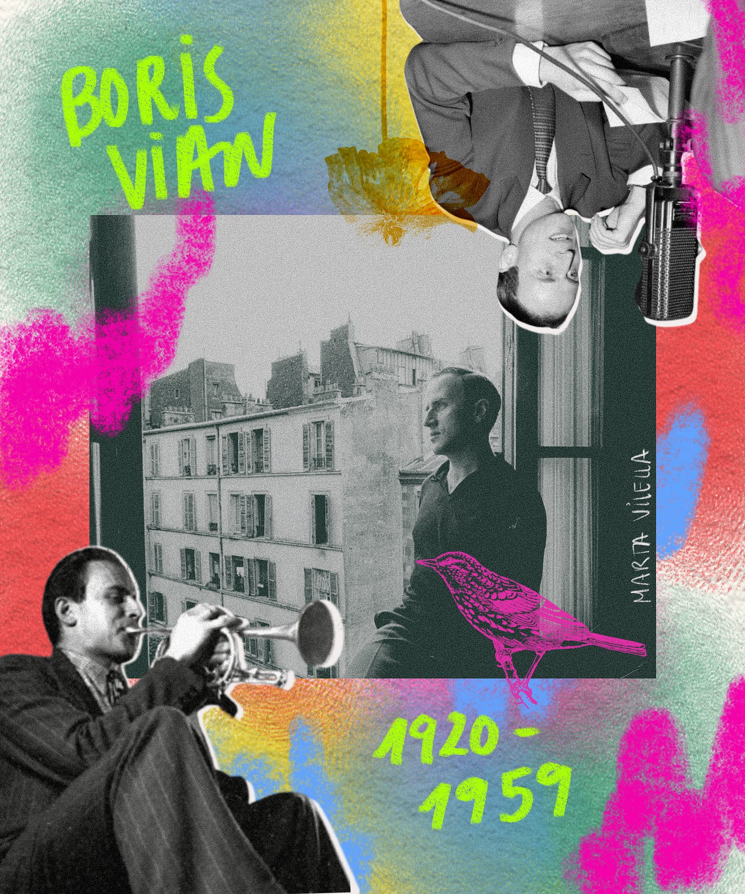 La poesía de Boris Vian