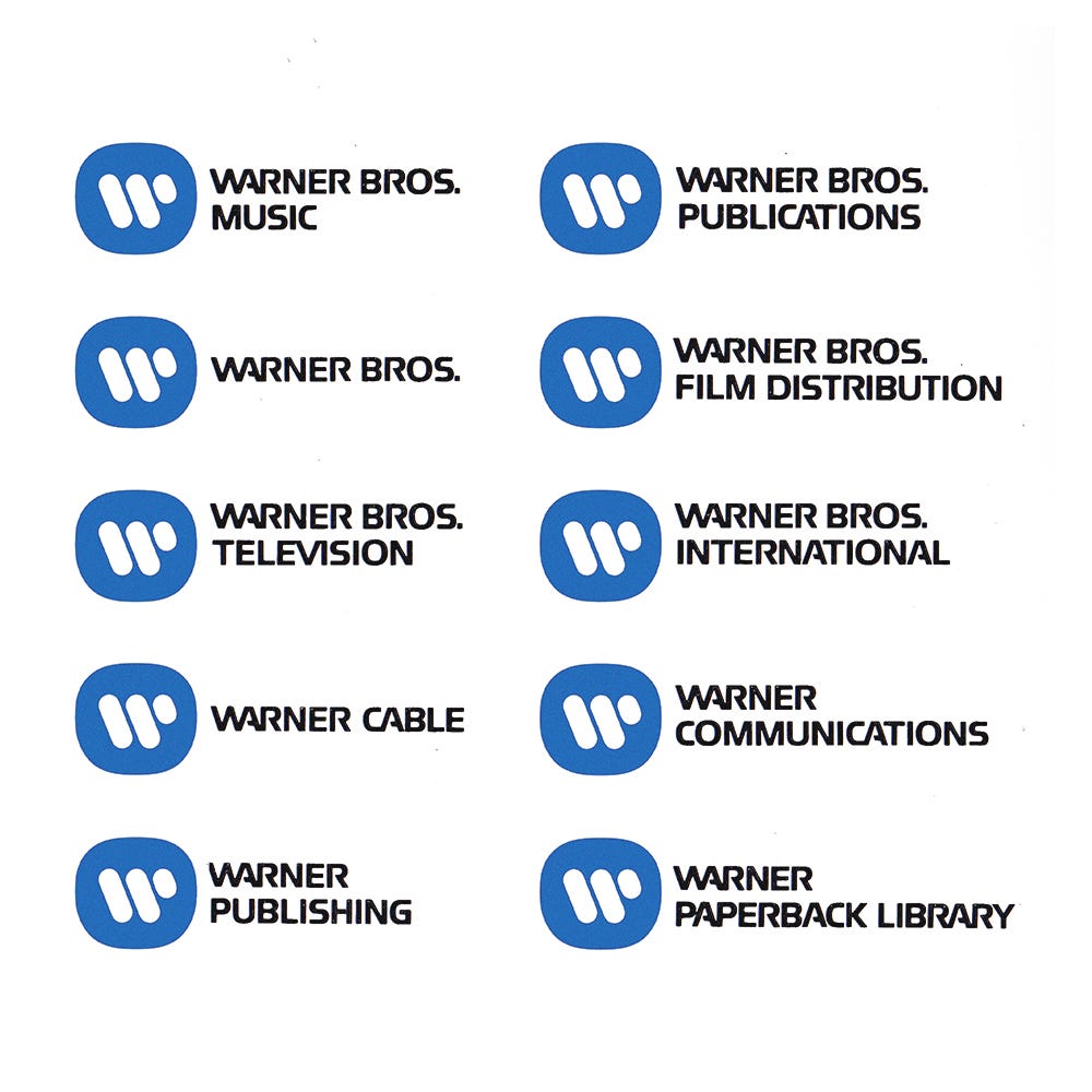 Warner Communications, 1972 – Logo Histories