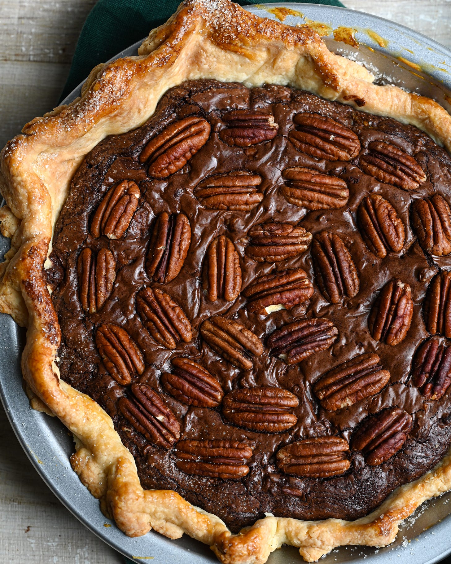 3-5 Layered Chocolate Pie - by Sam - buttermilk weekly