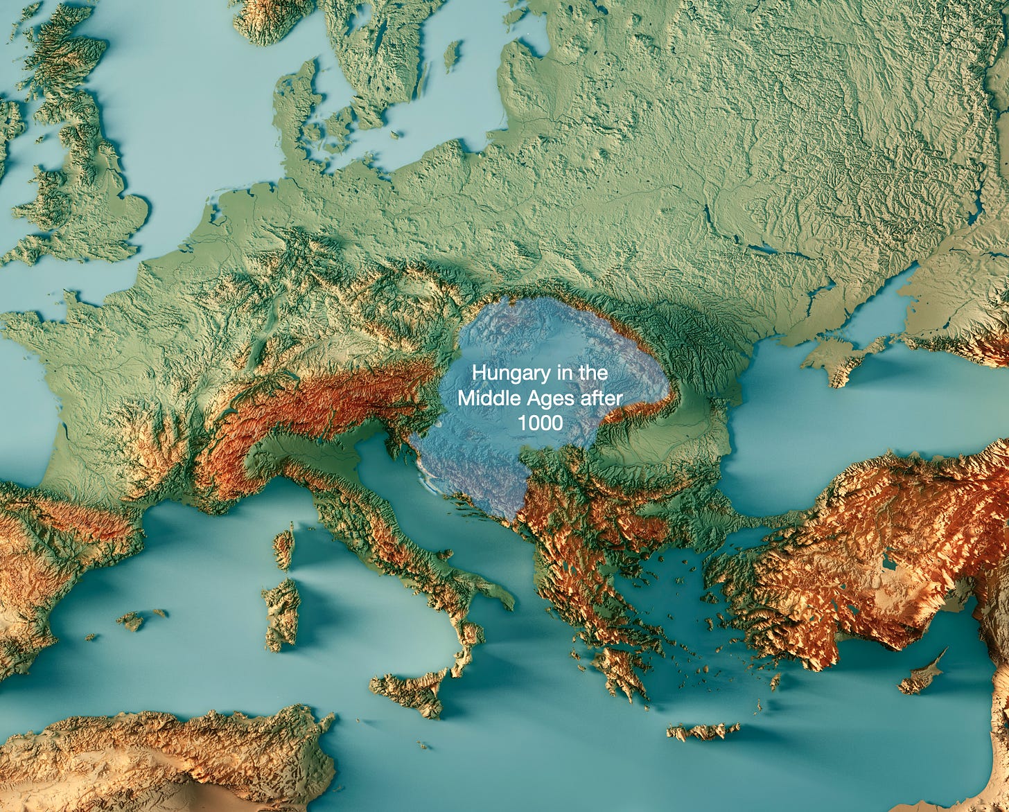 Why Is Hungary So Small? - by Tomas Pueyo
