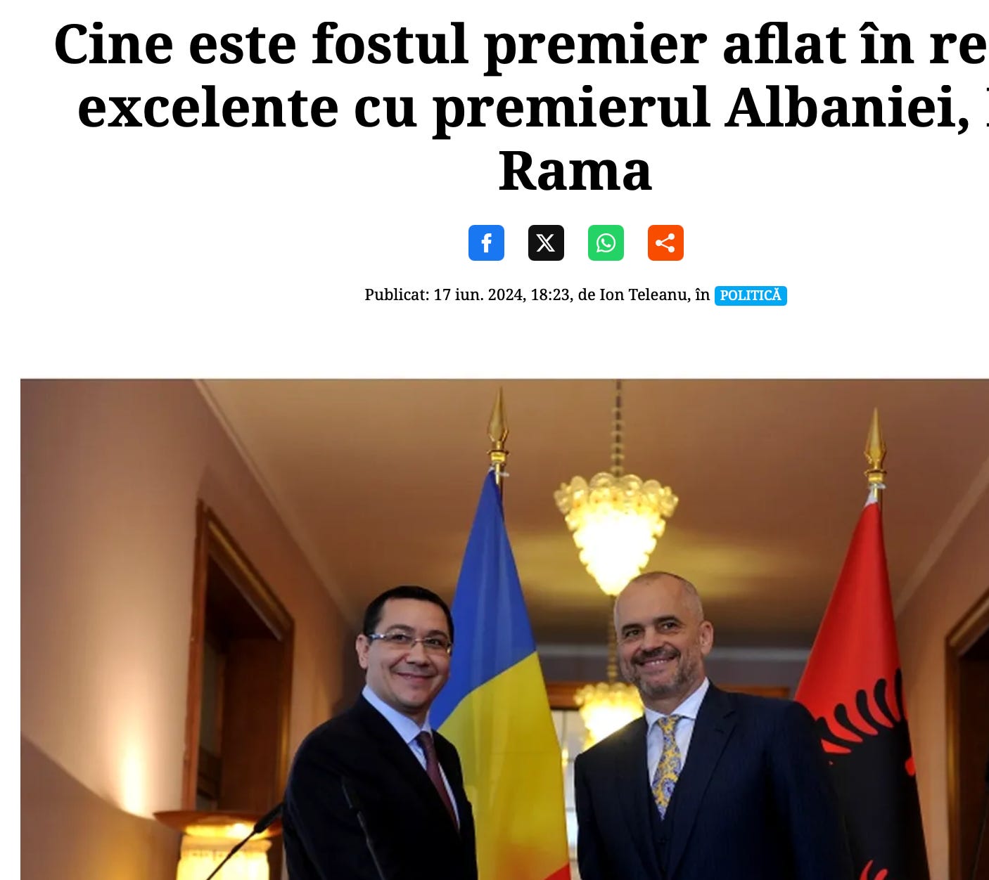 Liviu Alexa dă bomba referitor la Ponta, Ghiță, Maior, Vucic, Trump Jr ...