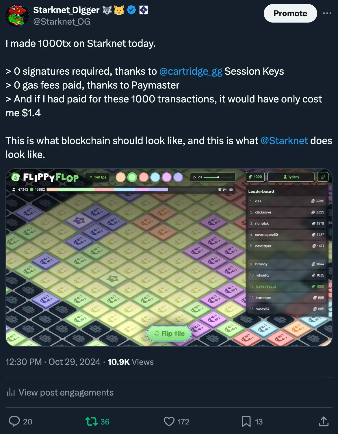 Starknet 2024: From closing the gap to dominating the L2 landscape in 2025