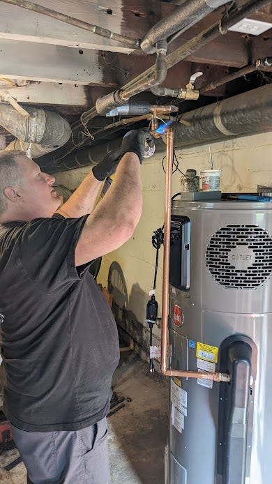 Our New 120-Volt Plug-In Heat Pump Water Heater Is One of the First in ...