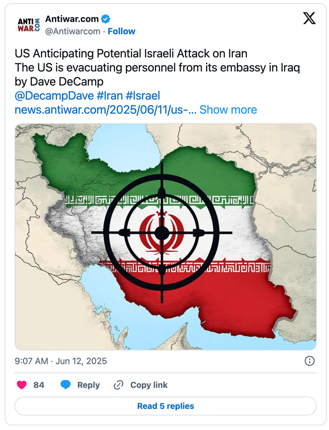 2025-06-12: Iran Roundup | Positive Universe