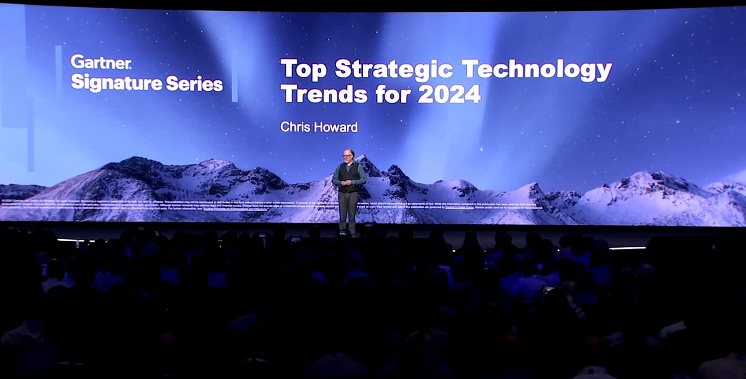 Las 10 principales tendencias tecnológicas estratégicas de Gartner para 2024