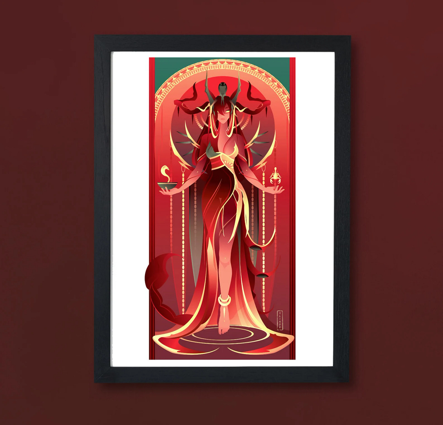 Serket & Scorpions - by Juniper - The Mythoanimist Path