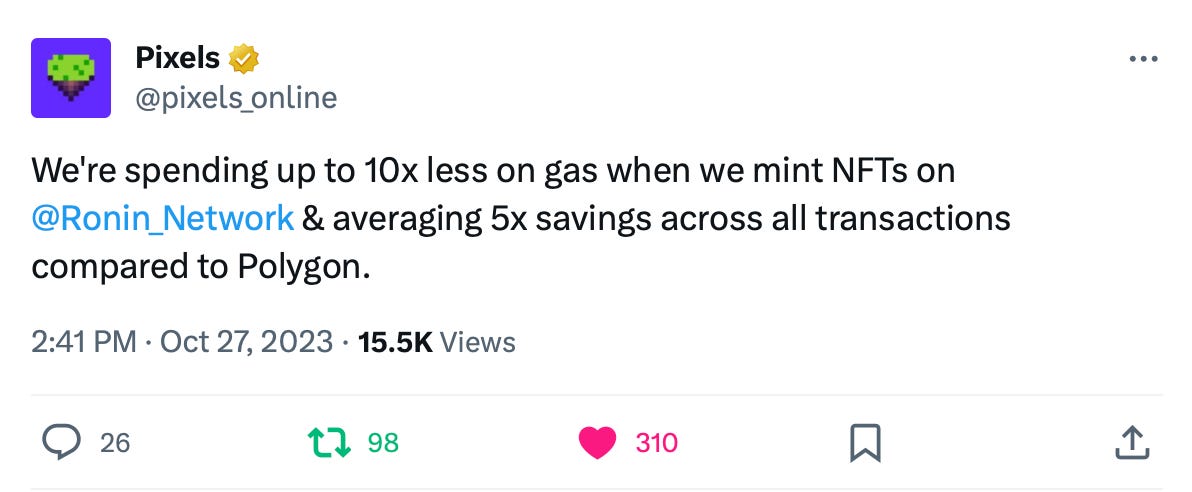 Pixels is LIVE on Ronin - Ronin’s Newsletter