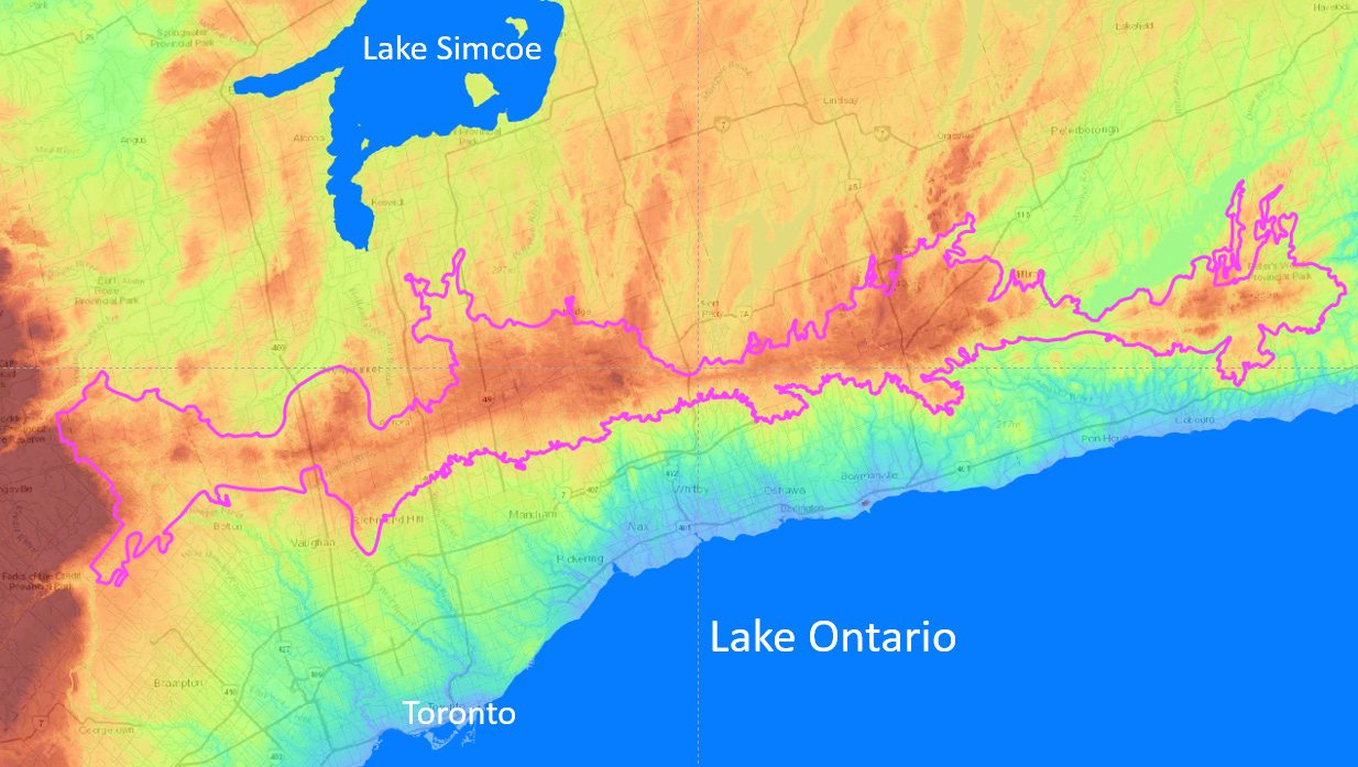 Watersheds of the Oak Ridges Moraine - by Steve Shikaze