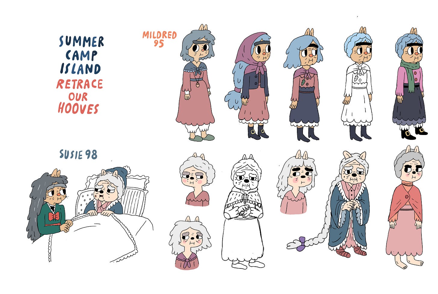 Season Six Visual Development V - by Julia Pott