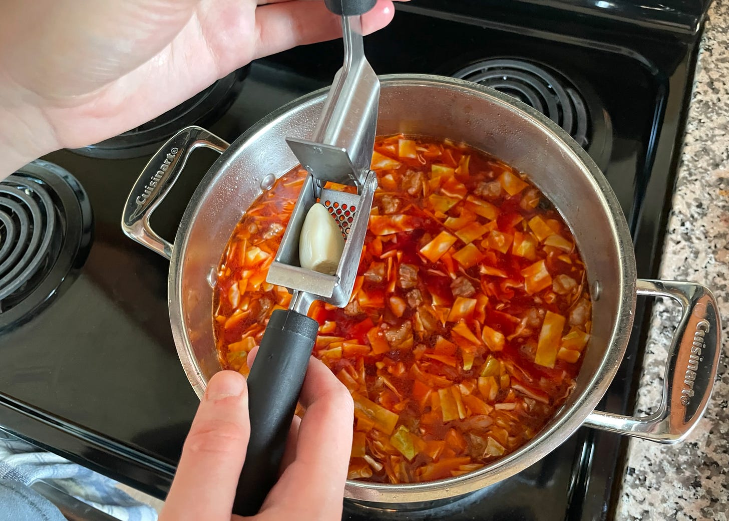 The best Ukrainian borscht recipe from my mother-in-law's cookbook