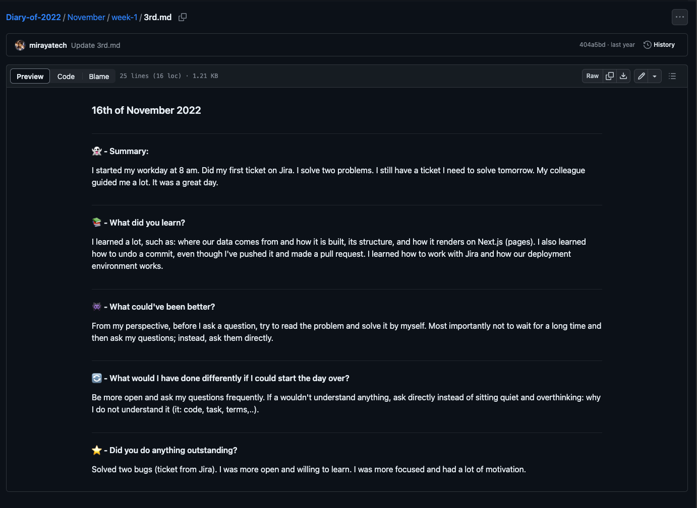 Create an Engineering Diary! - Miraya Tech News