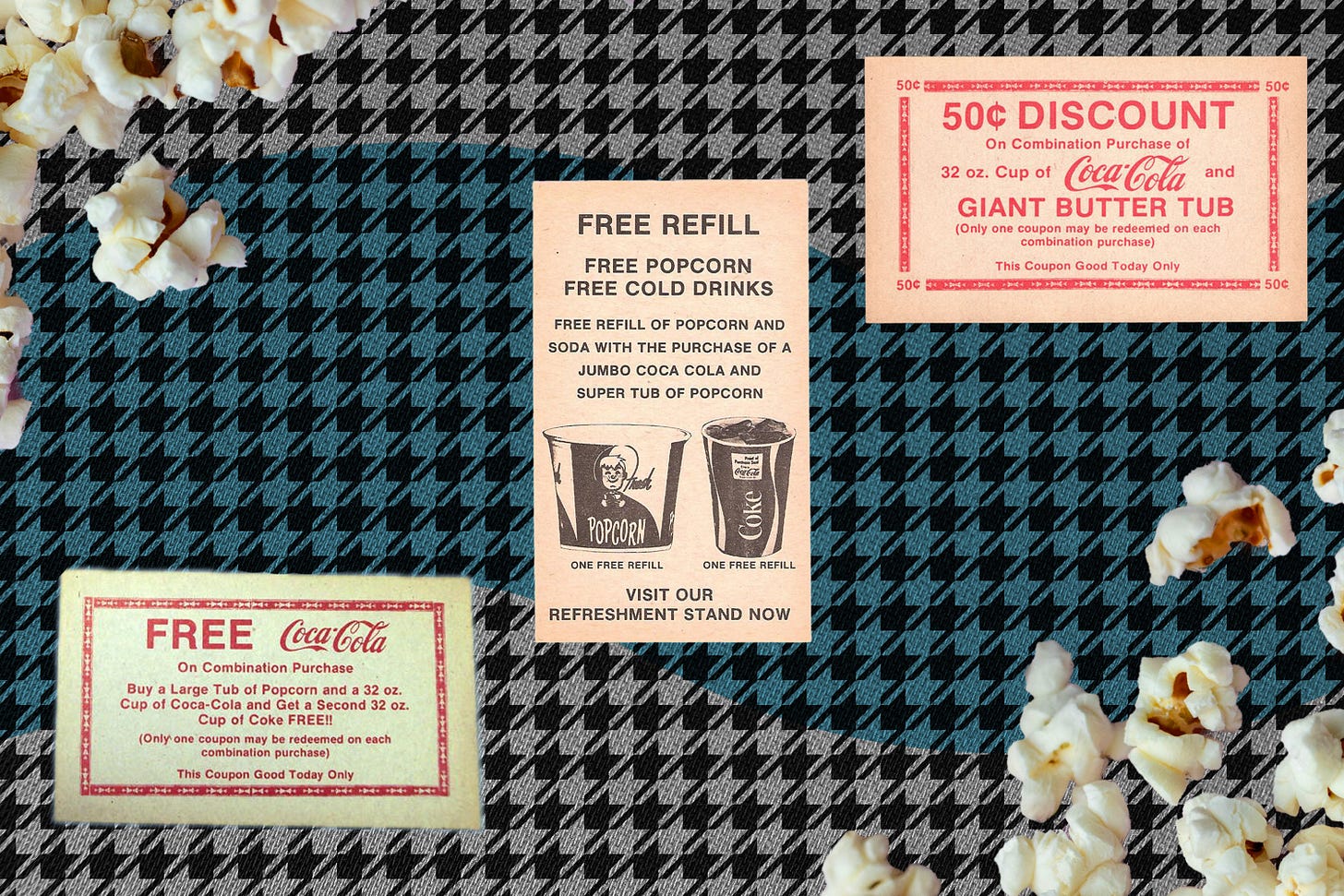 A Nostalgic Look Back At Movie Theater Candy + Concession Stands