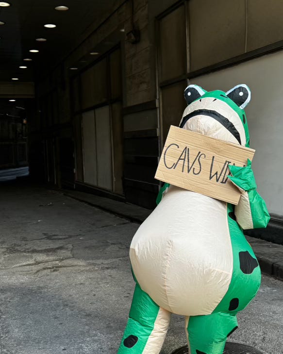 What’s The Deal With The Cavs Frog? - by Danny Cunningham