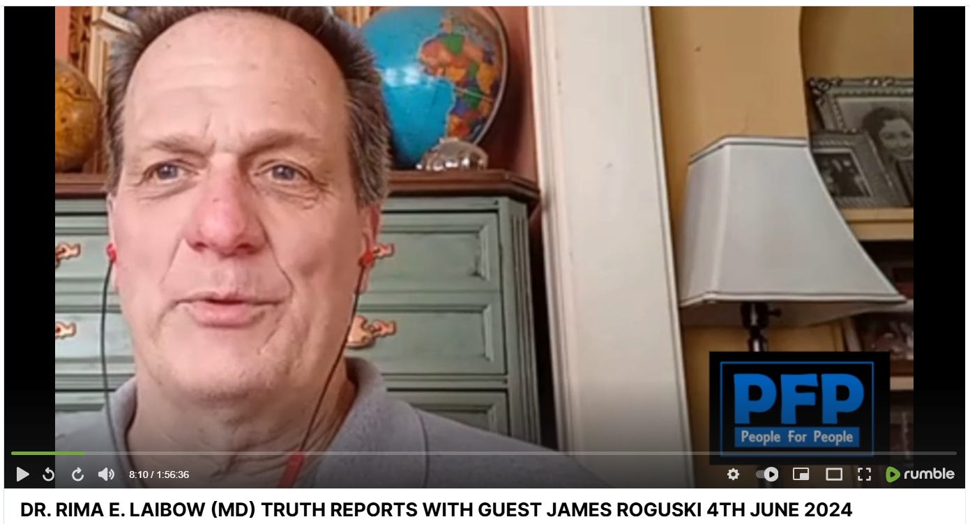 James Roguski is My Guest: Why Are We Buried in a WHO Alt Media Blizzard When the Problem is the ...