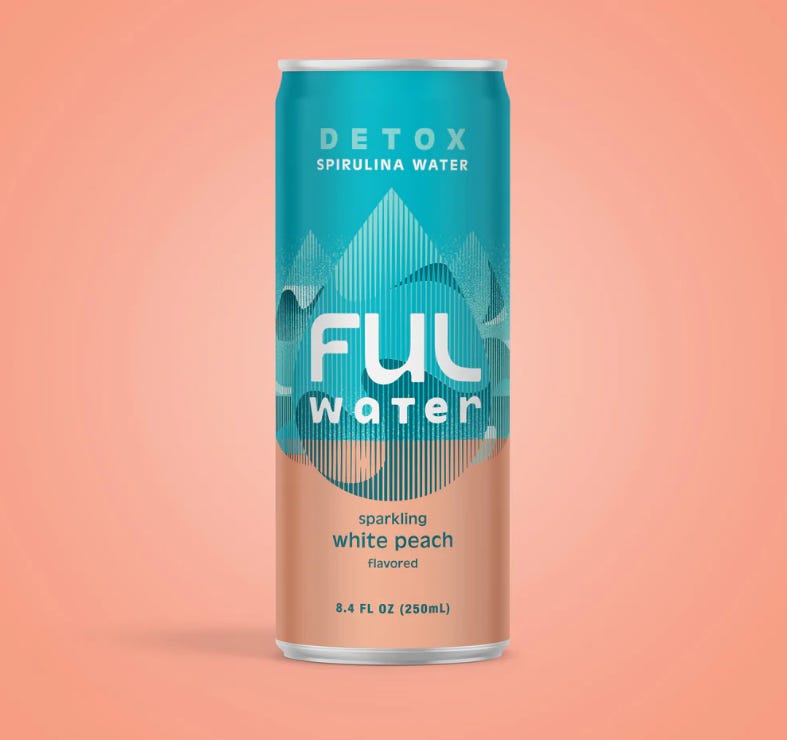 New Product Friday: Ful Water Detox Spirulina Water
