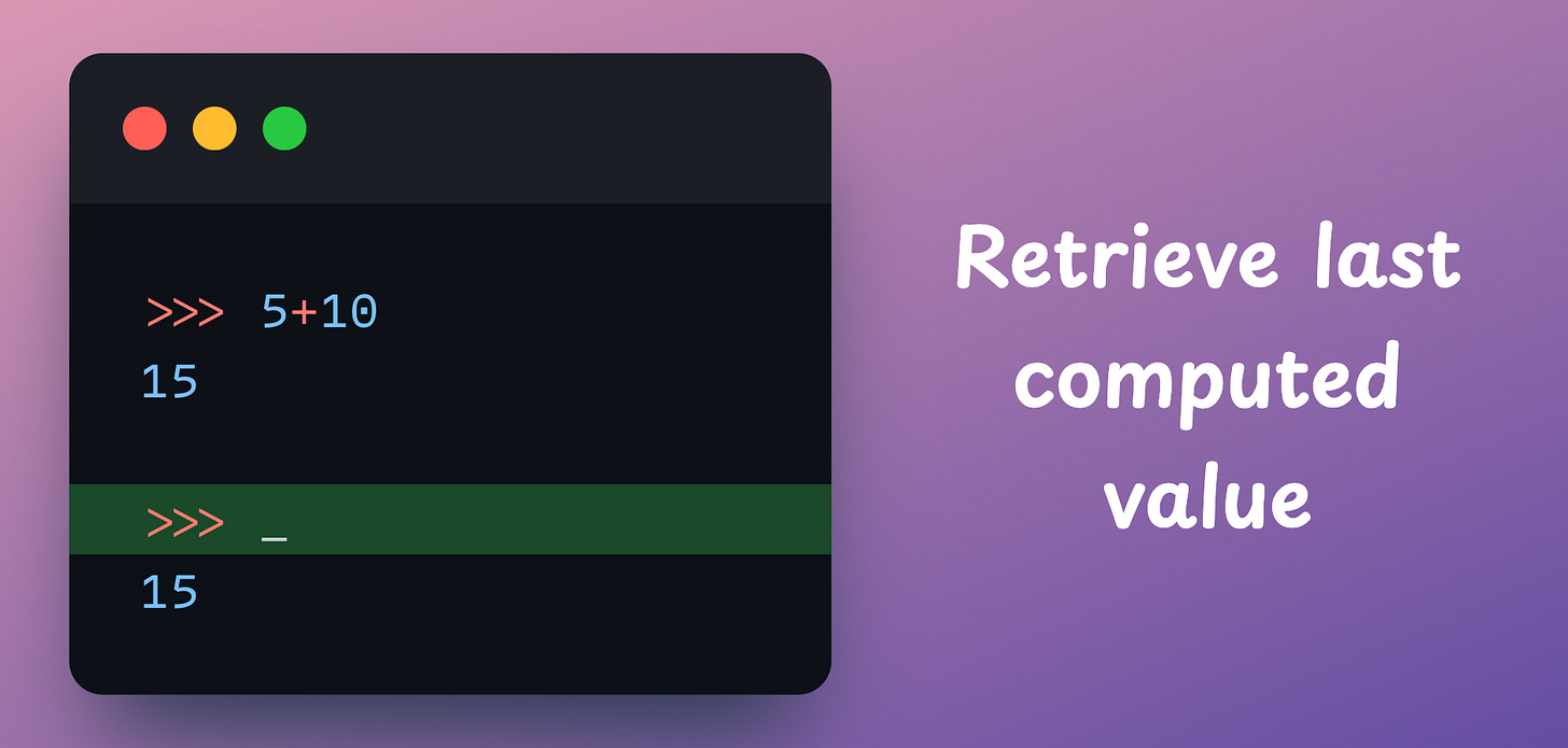 7 Uses of Underscore in Python - by Avi Chawla