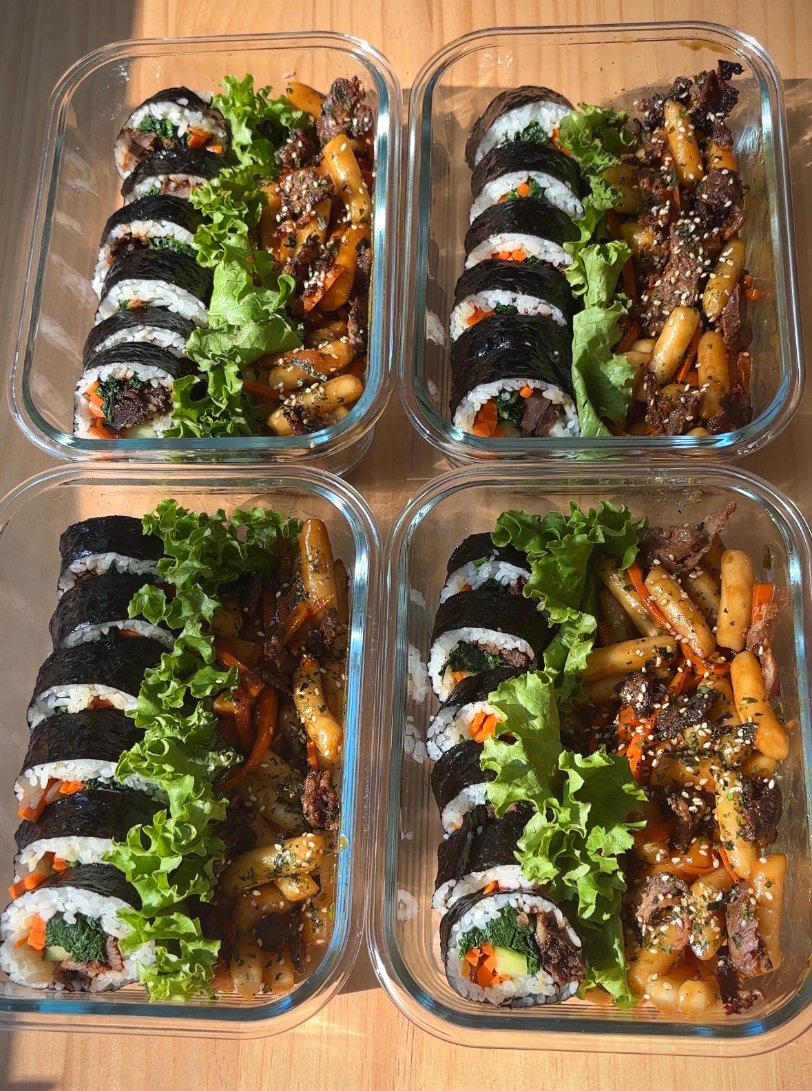Gimbap - Meal Prep - Baking by Yuka