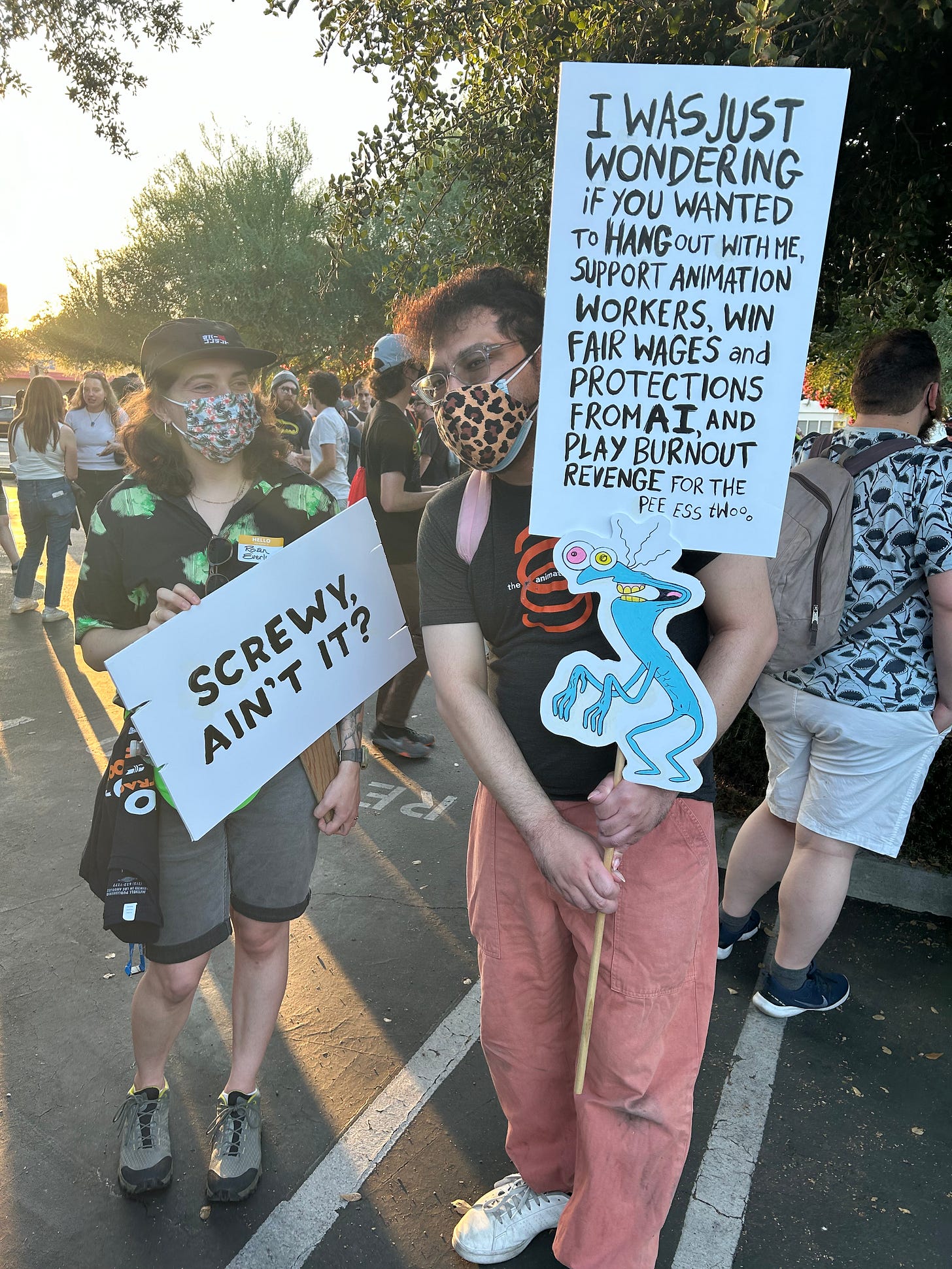 The artists fighting to save their jobs and their work from AI are ...