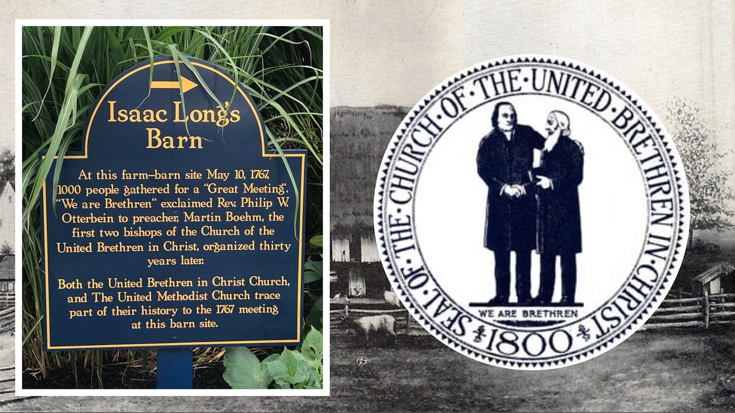 What is the Church of the United Brethren in Christ?