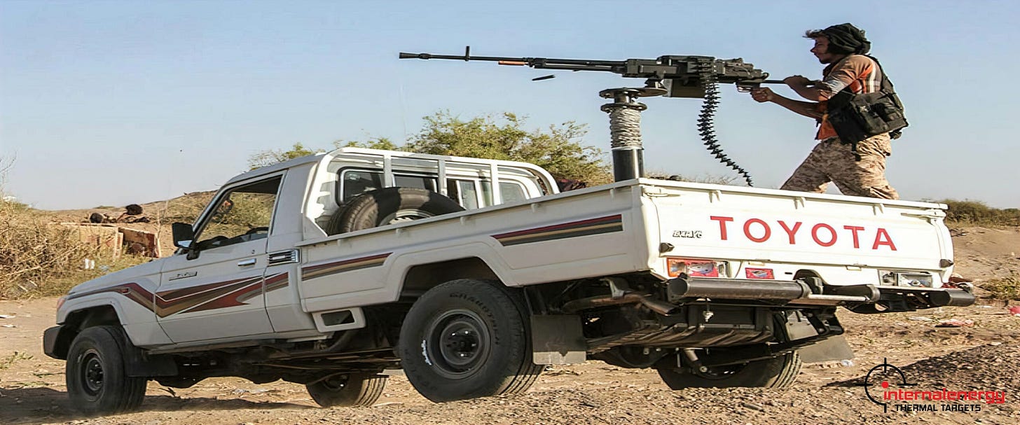 Toyota Hilux: The unexpected war machine.