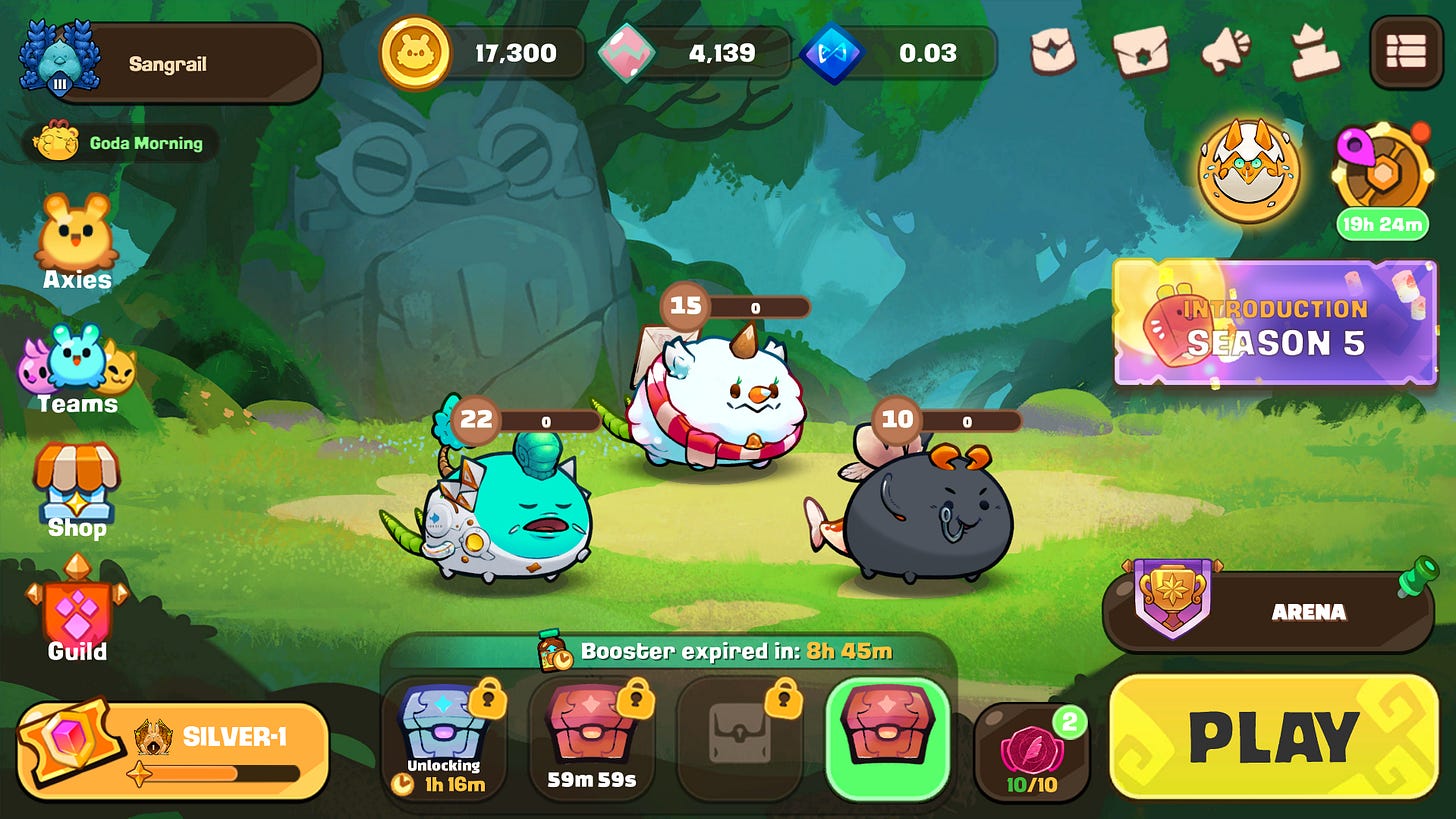 The Lunacian | Axie Infinity | Substack