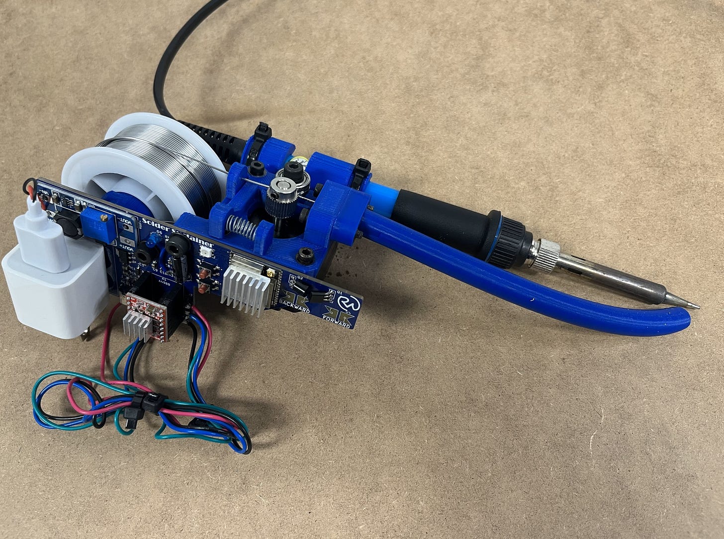 Build a One-Handed Soldering Tool | Effortless Soldering With Only One ...