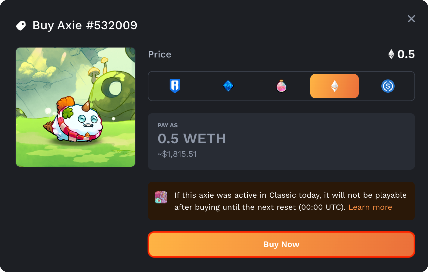 Ronin Waypoint is LIVE on App.axie! - by Axie Infinity