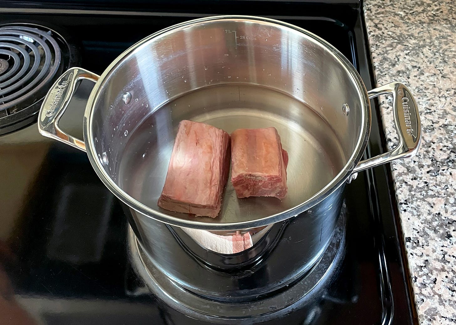 Ukrainian borscht recipe from my mother-in-law's cookbook