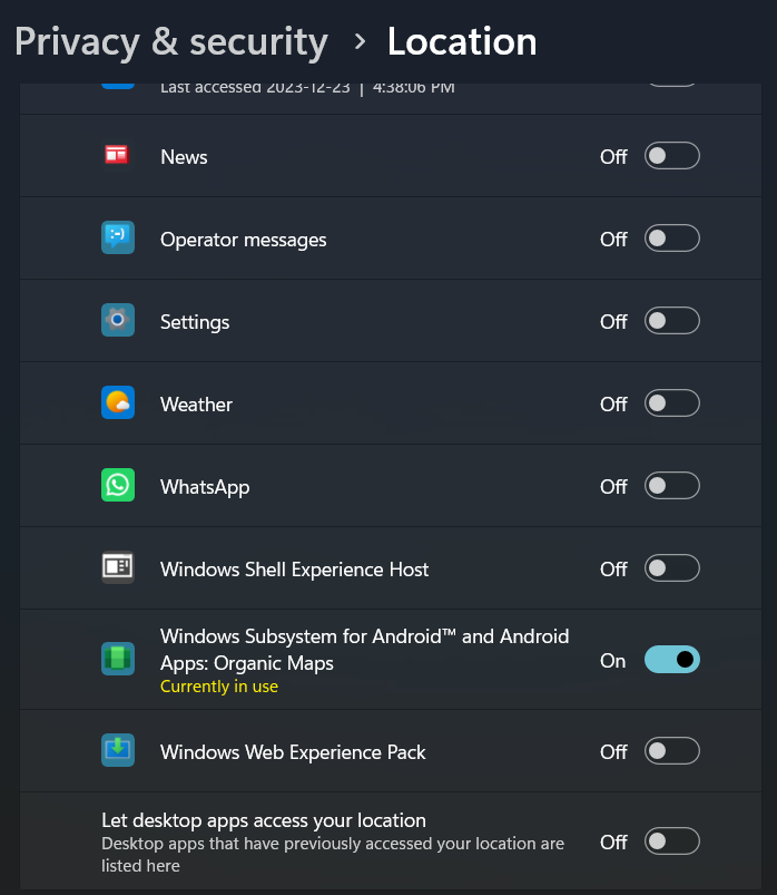 Organic Maps on Windows - Dima Korolev