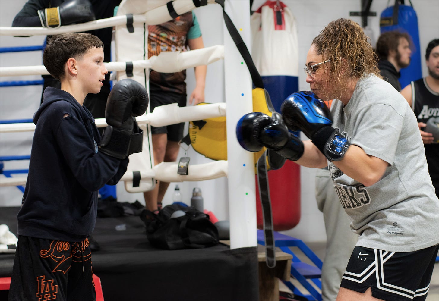 Boxer-turned-trainer fights for disadvantaged youth