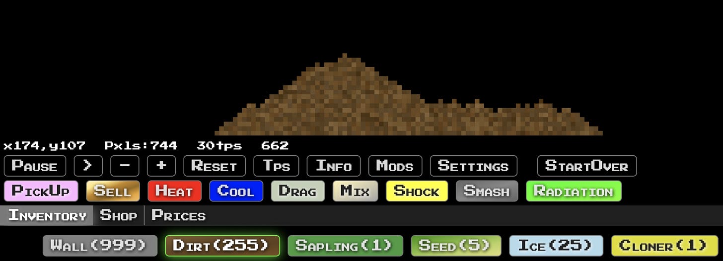 Sandboxels Recap #1 - New Mod, Videos, and More!