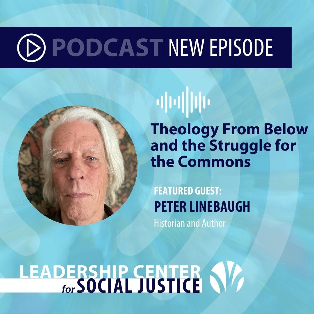 Theology From Below and the Struggle for the Commons: A Conversation ...