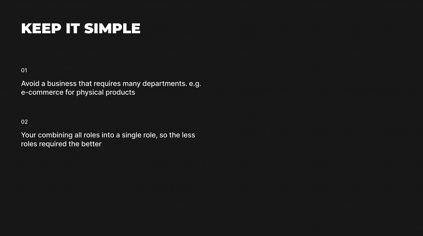 9 best business models for a strong 1-person business?