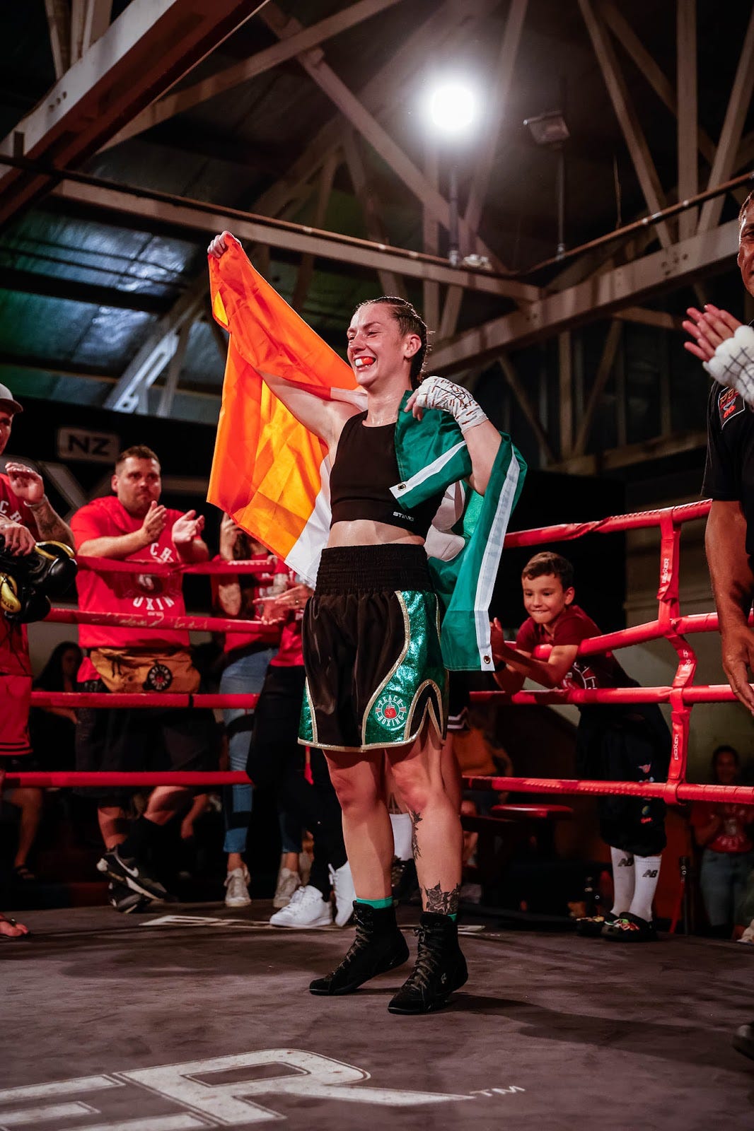 Erin Walsh has arrived in professional boxing